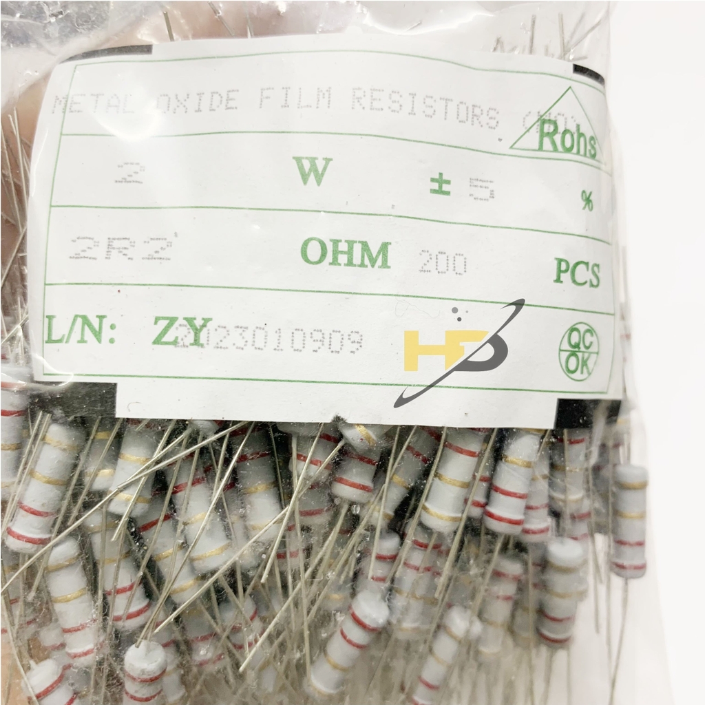Điện Trở Vạch 2R2 2W 5% Dùng Cho Mạch Điện Tử