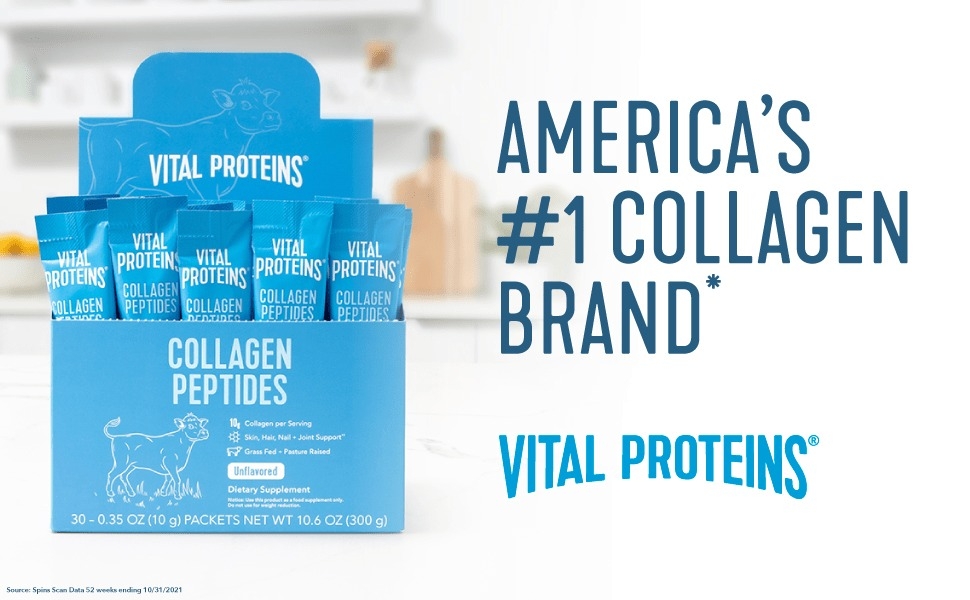 BỘT COLLAGEN DẠNG GÓI VITAL PROTEINS COLLAGEN PEPTIDES PACKETS ...