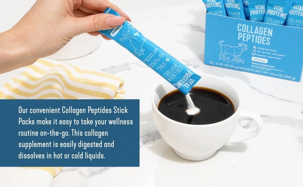 BỘT COLLAGEN DẠNG GÓI VITAL PROTEINS COLLAGEN PEPTIDES PACKETS ...