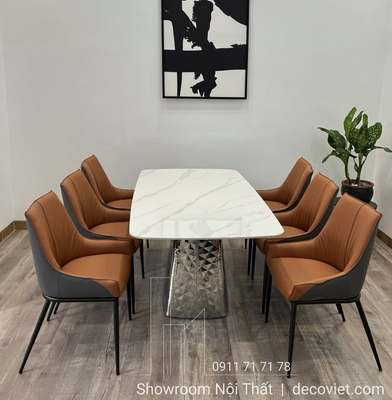 Ghế Ăn Nhập Khẩu 354S | Showroom Ghế Ăn Bọc Da Nhập Khẩu