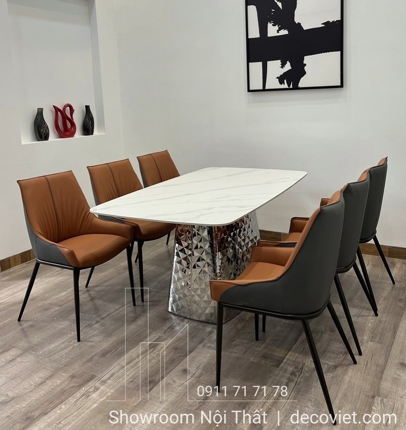 Ghế Ăn Nhập Khẩu 354S | Showroom Ghế Ăn Bọc Da Nhập Khẩu