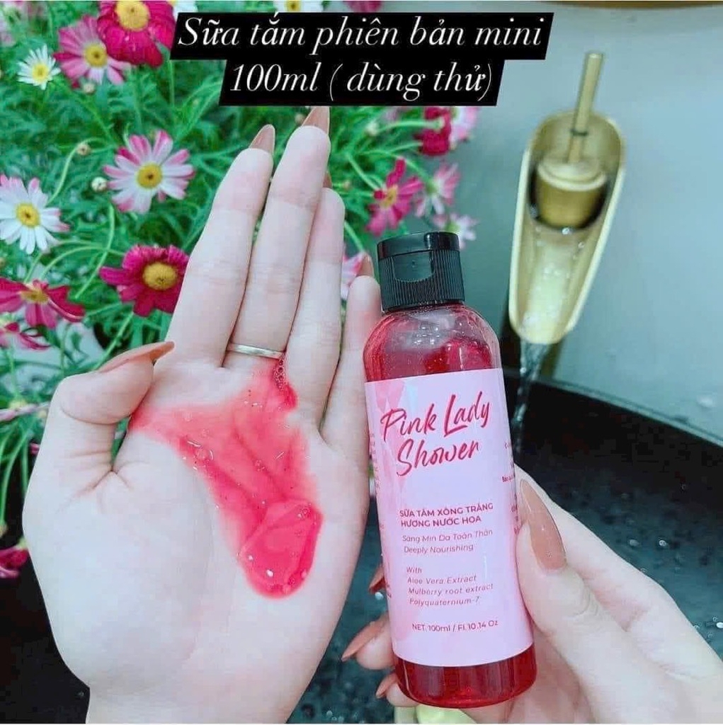 SỮA TẮM TRẮNG PINK LADY CHAI NHỎ CÓ VÒI (5)