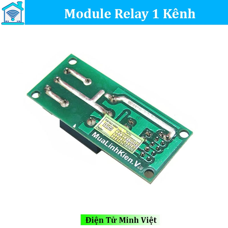 Module Relay 5V 1 Kênh 10A Cách Ly Quang Điện tử Minh Việt
