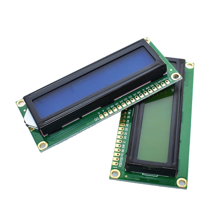 Màn Hình LCD 1602 Có Led Phông Chữ Trắng Và Phụ Kiện