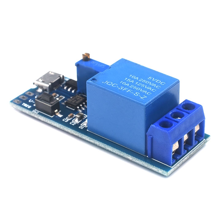 Module Relay 5V Tạo Trễ Đóng Ngắt Thiết Bị