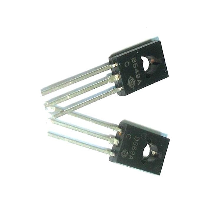 Transistor D649 TO-126 120V 1.5A PNP