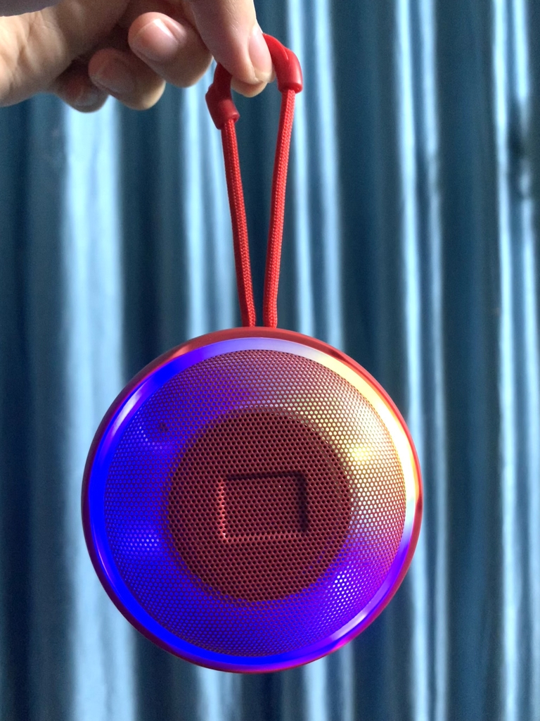 Loa bluetooth mini JR POP loa di động có đèn nháy RGB quai xách tay ...