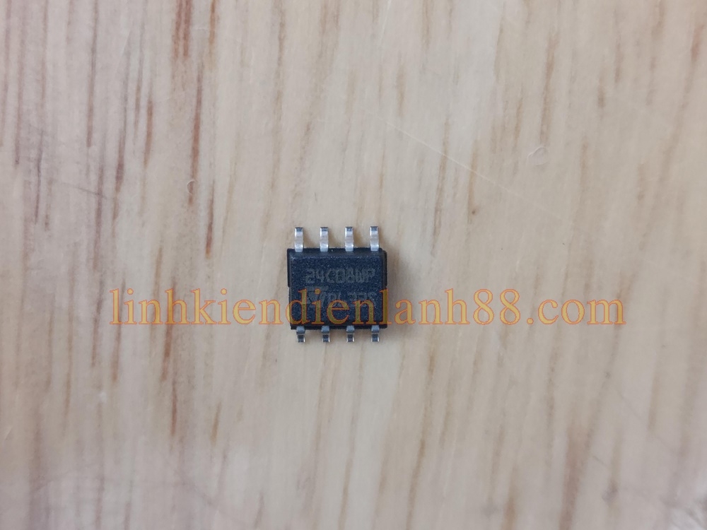 IC Nhớ EPROM 24C08WP 24C08 Dán 8 chân mới chính Hãng 100% (IC trắng ...