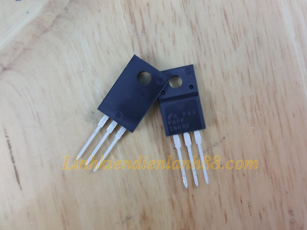 MOSFET 2N60 FQPF2N60C 2A 600V MỚI CHÍNH HÃNG ! Linh Kiện Điện Lạnh 88