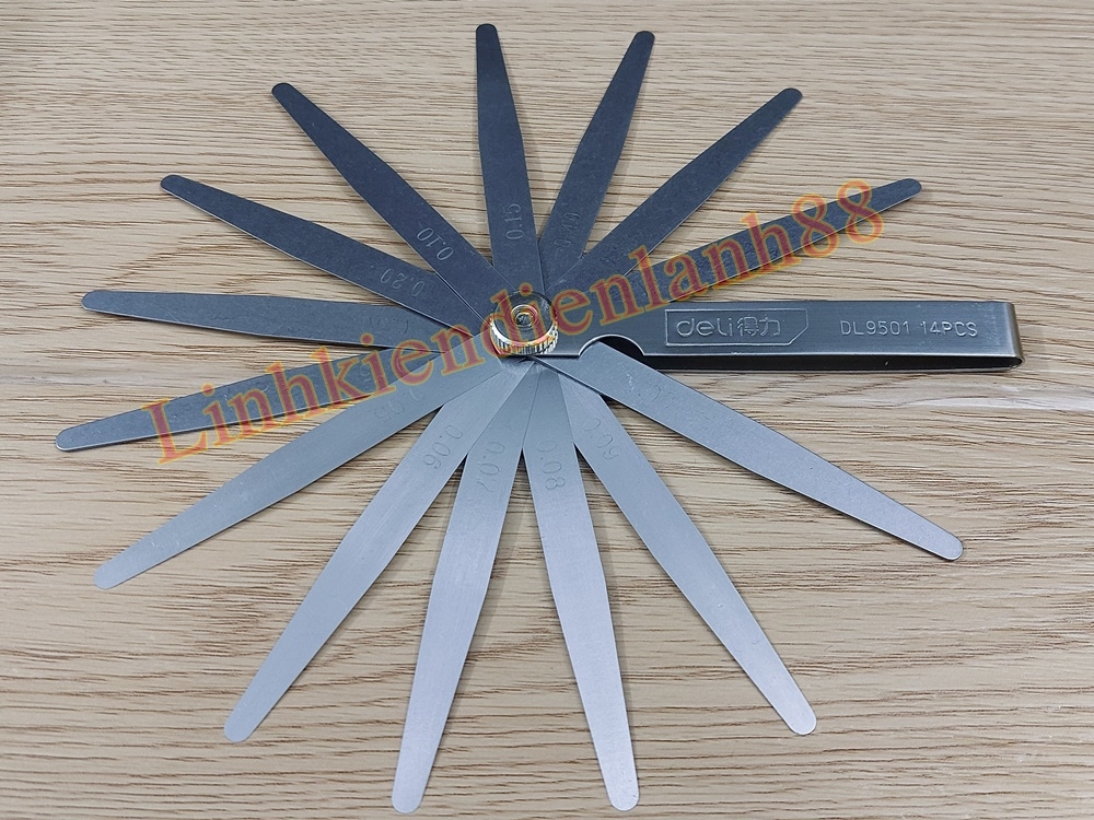 Thước đo độ dầy Deli DL9501 mới , chính hãng! Linh Kiện Điện Lạnh 88