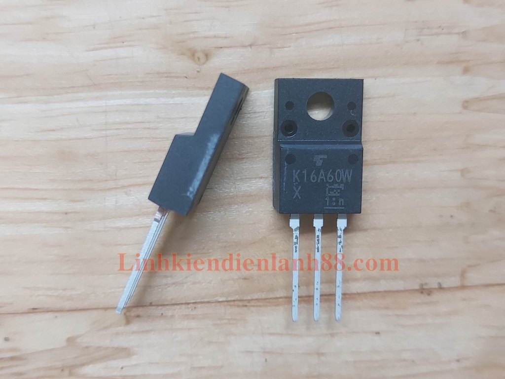 MOSFET K16A60W 16A 600V Mới, Chính Hãng Toshiba 100% Linh Kiện Điện Lạnh 88