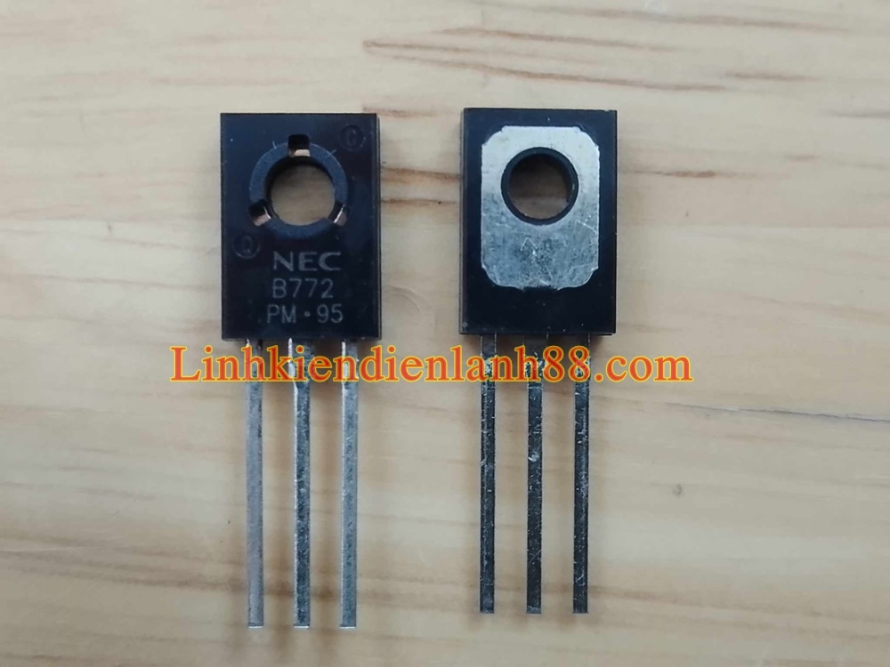 B772 Transistor 2SB772 PNP 3A 30V TO-126 mới 100%. Linh Kiện Điện Lạnh 88