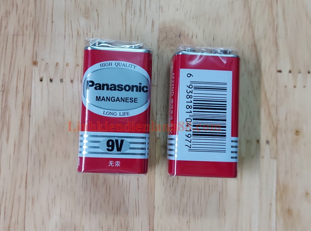 Pin 9v Panasonic mới chính hãng ! Linh Kiện Điện Lạnh 88