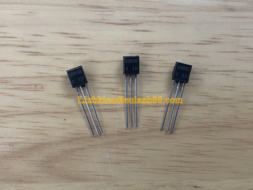 SS8550 PNP Transistor 1.5A 25V TO-92 chính hãng. Linh Kiện Điện Lạnh 88