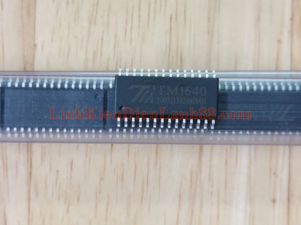 IC Điều khiển led TM1640 dán 28 chân mới chính hãng 100% Linh Kiện Điện ...