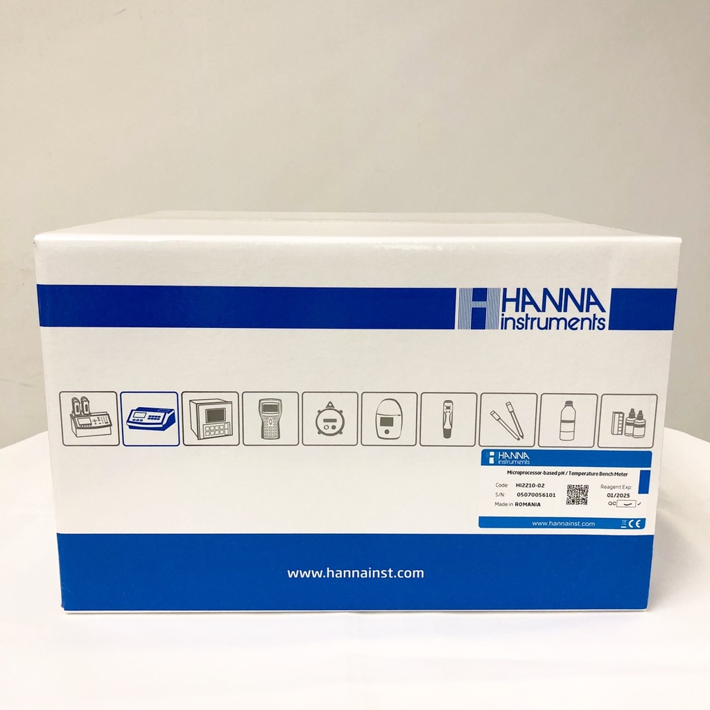 Máy đo pH/Nhiệt Độ để bàn HANNA HI2210-02 - Etech