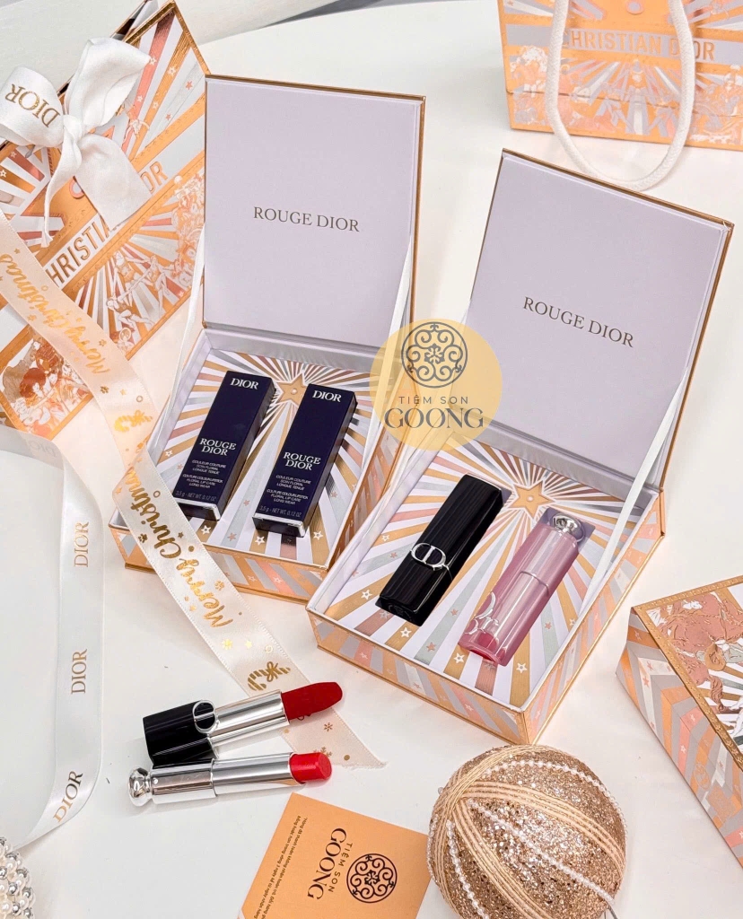 Set 2 son DIOR holiday limited 2025 Tiệm son Goong