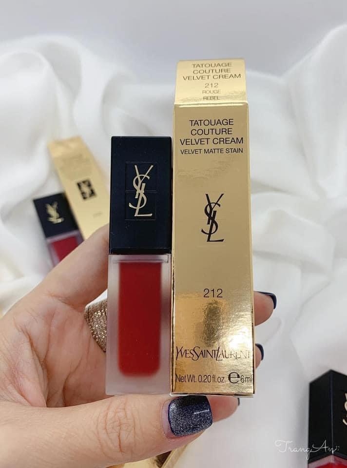 Son YSL Tatouage Couture Velvet Cream 212 Rouge Rebel | CITISHOP