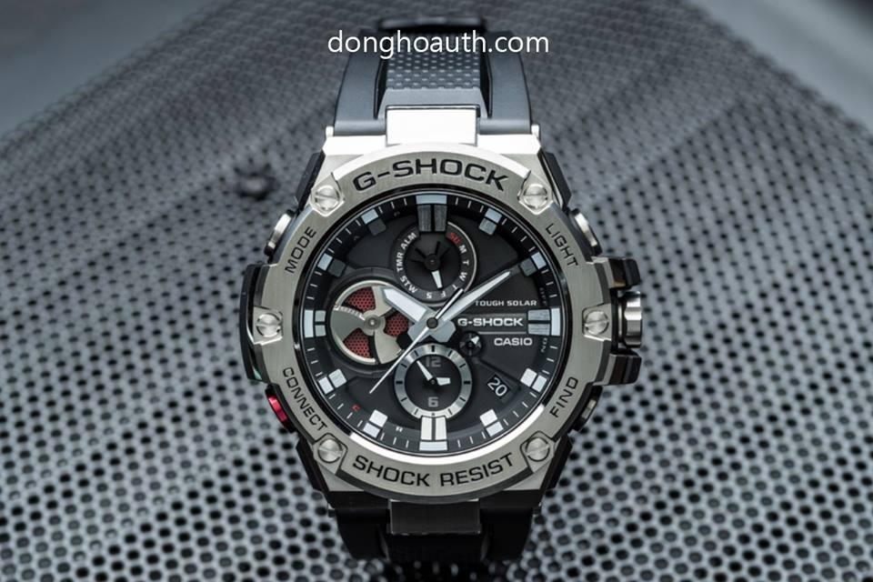 G-SHOCK GST-B100-1A G-STEEL BLUETOOTH | NĂNG LƯỢNG MẶT TRỜI