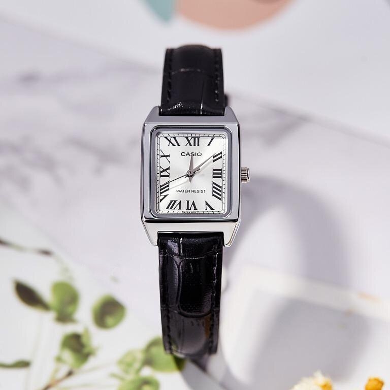Casio Nữ LTP-V007L-7B1UDF Dây Da | LTP-V007L-7B1