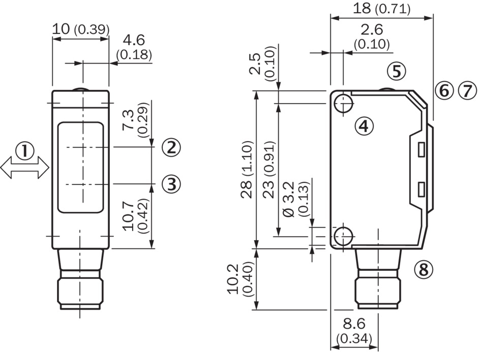 Cảm biến quang điện Sick WT150-P460 Minh Quân