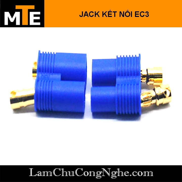 Cặp Jack Cắm Bắp Chuối EC3 3mm MTE
