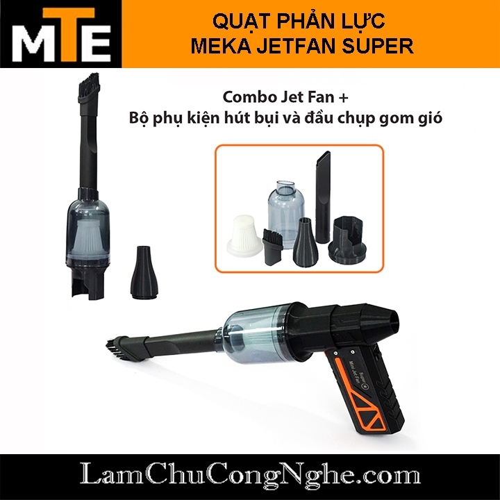 Quạt phản lực - máy thổi công suất lớn Meka Jetfan V2 MTE