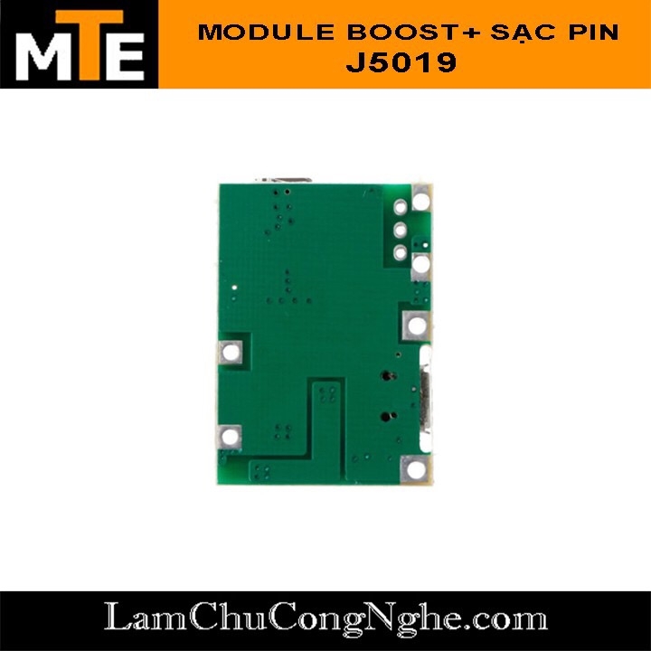Mạch nguồn tăng áp 4.3-27V tích hợp sạc pin 18560 TA-J5019 - Module ...