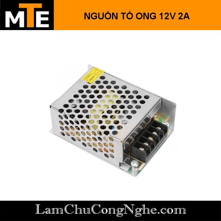 Nguồn tổ ong, nguồn led 12V 2A S-24-12 MTE