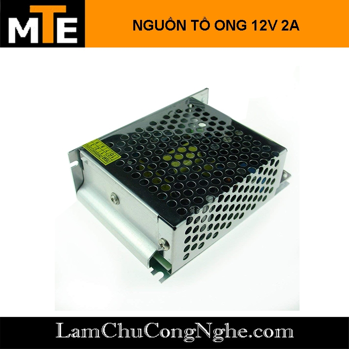 Nguồn tổ ong, nguồn led 12V 2A S-24-12 MTE