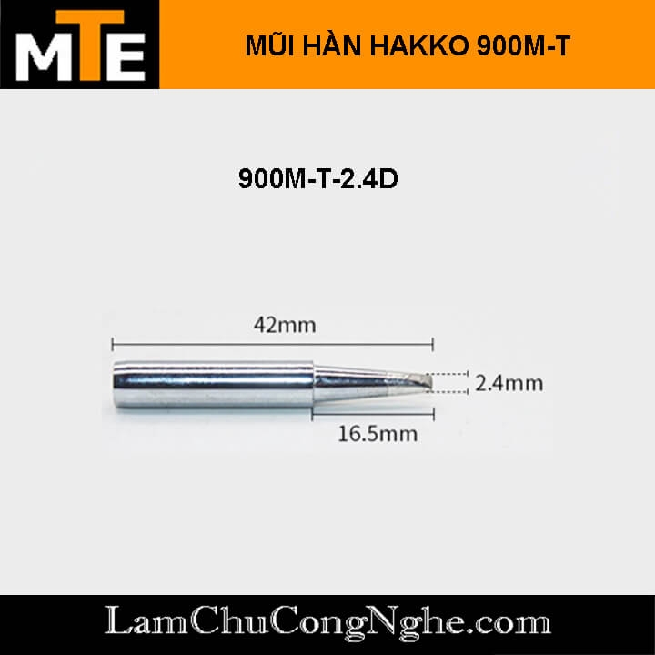 Mũi Hàn Hakko 900M-T-IS, 900M-T-K, 900M-T-1C,... Mũi hàn thiếc tương thích với mỏ hàn 907, 936 ...