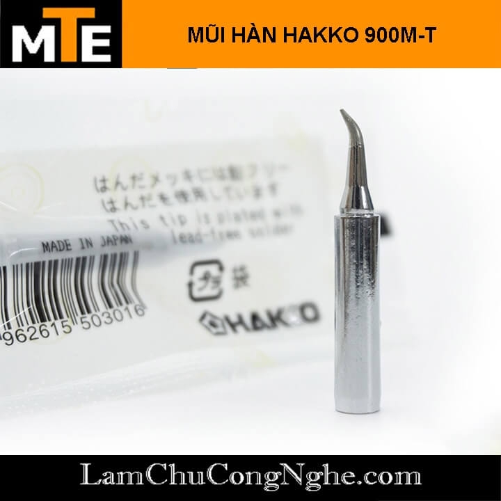 Mũi Hàn Hakko 900M-T-IS, 900M-T-K, 900M-T-1C,... Mũi hàn thiếc tương thích với mỏ hàn 907, 936 ...