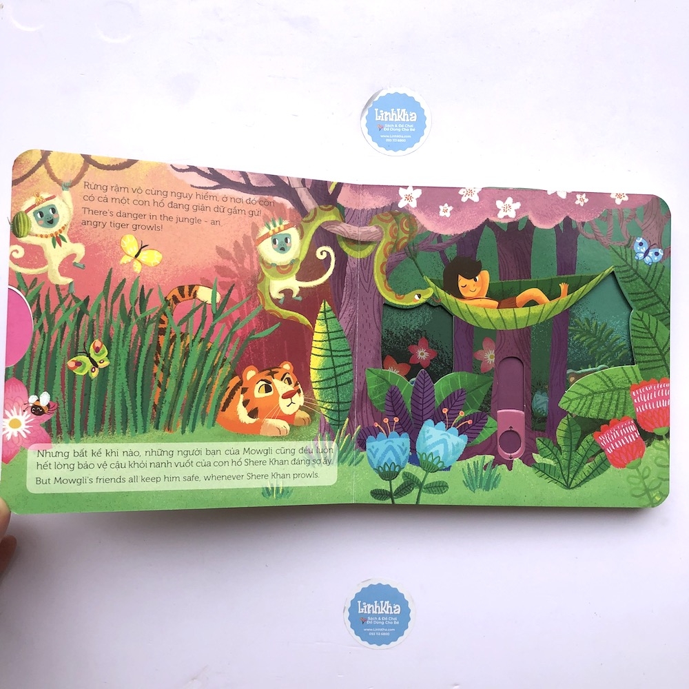 Sách chuyển động - First stories - The Jungle book - Cậu bé rừng xanh
