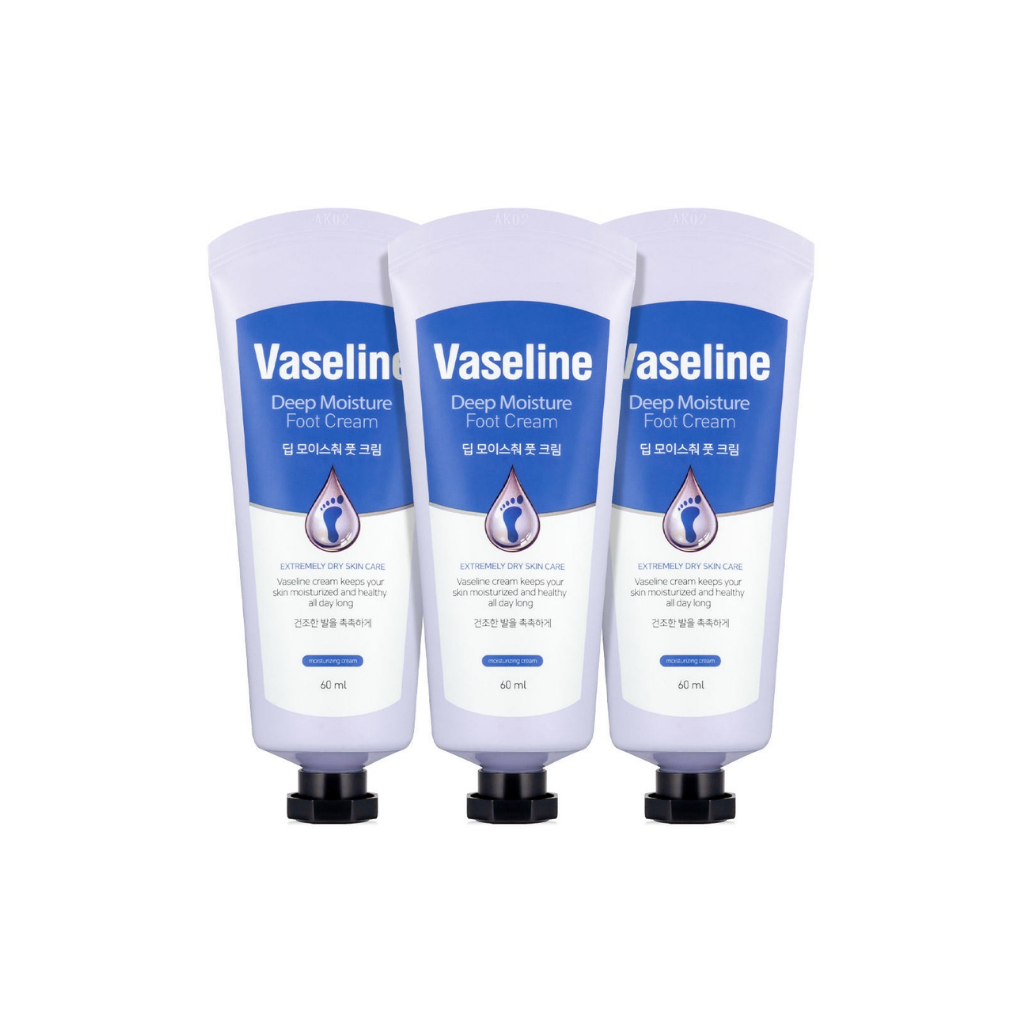 Vaseline Kem Dưỡng Chân Deep Moisture 60ml (Xanh)
