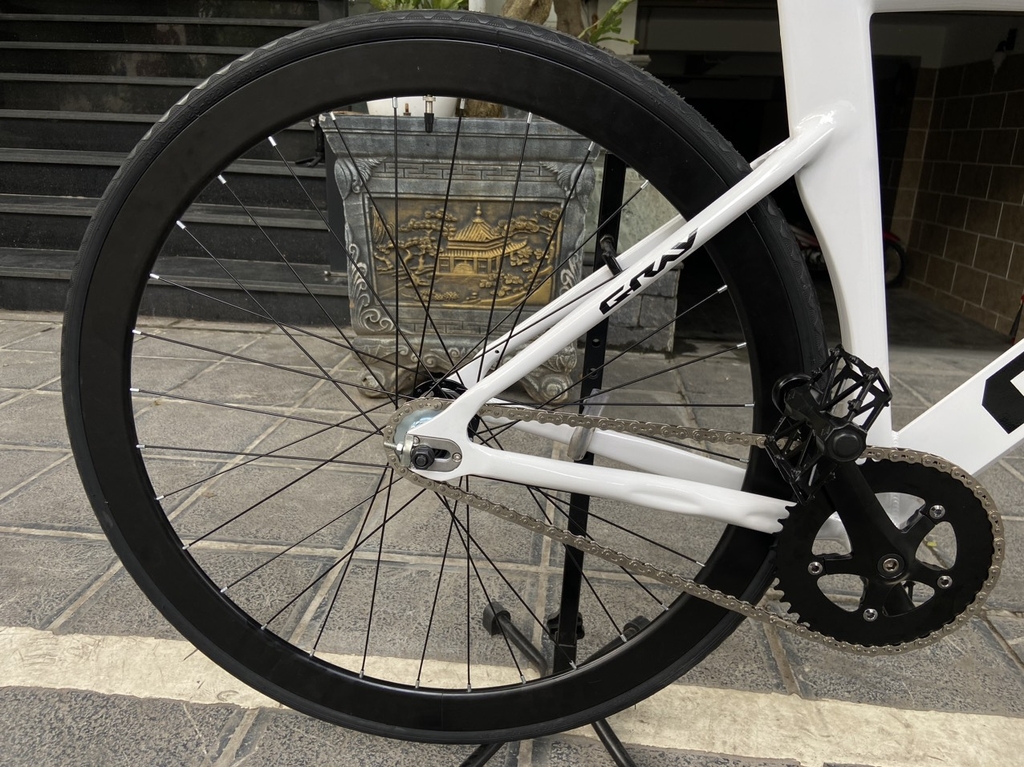 Xe Đạp Fixed Gear Gray F15 | Bike2School - Hệ thống bán lẻ xe đạp