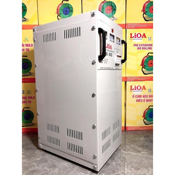ỔN ÁP LIOA 3KVA 3 PHA SH3 - 3K II ĐỜI MỚI NHẤT DÂY ĐỒNG 100%, GIÁ RẺ