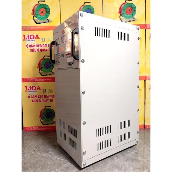 ỔN ÁP LIOA 3KVA 3 PHA SH3 - 3K II ĐỜI MỚI NHẤT DÂY ĐỒNG 100%, GIÁ RẺ