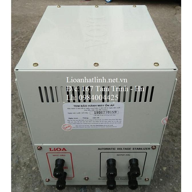 ỔN ÁP LIOA 3KVA - 3KW SH - 3000 II MỚI NHẤT 2024 - 2025 DÂY ĐỒNG 100%