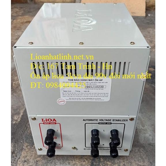 ỔN ÁP LIOA 5KVA - 5KW DRI - 5000 II ĐỜI MỚI 2024 - 2025, DÂY ĐỒNG 100%