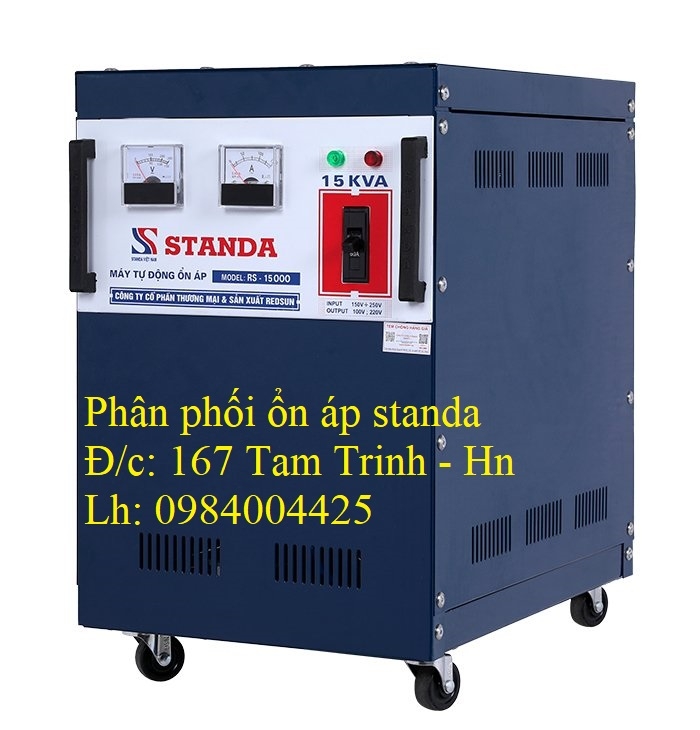 GIÁ LIOA STANDA 15KVA, ỔN ÁP STANDA 15KVA GIÁ BAO NHIÊU