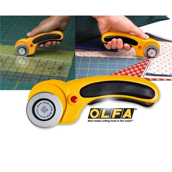 Dao cắt vải tròn xoay 45mm OLFA RTY-2/DX