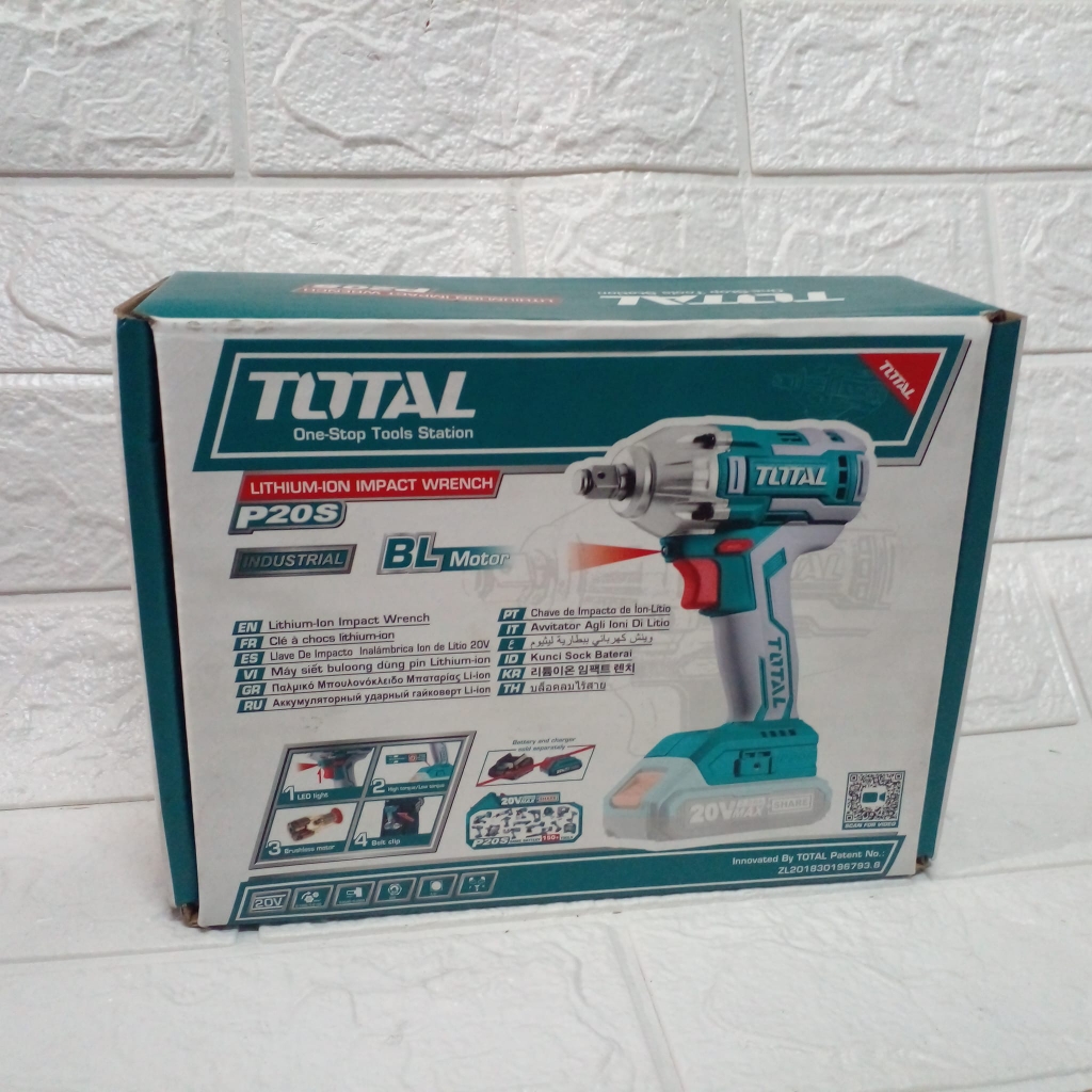 Máy siết bulon dùng pin 20V Total TIWLI20010