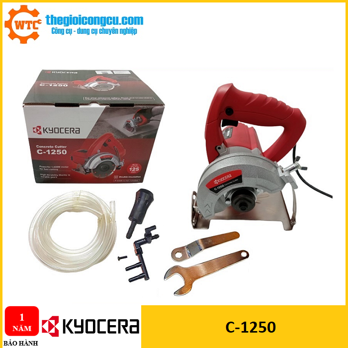 Máy cắt gạch 1400W kyocera C-1250