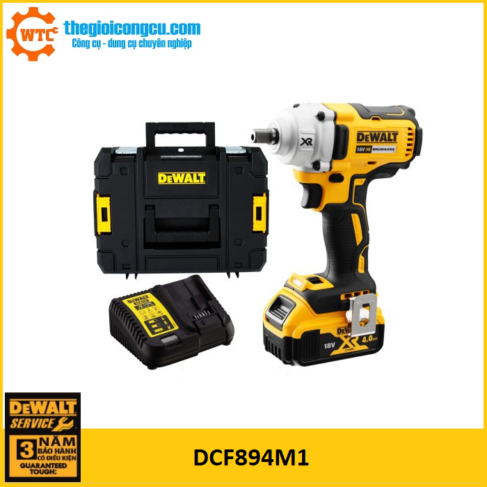 Máy vặn bulon dùng pin Dewalt DCF894M1