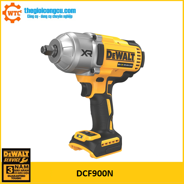 Máy siết bulon dùng pin 18V/20V Max Dewalt DCF900N