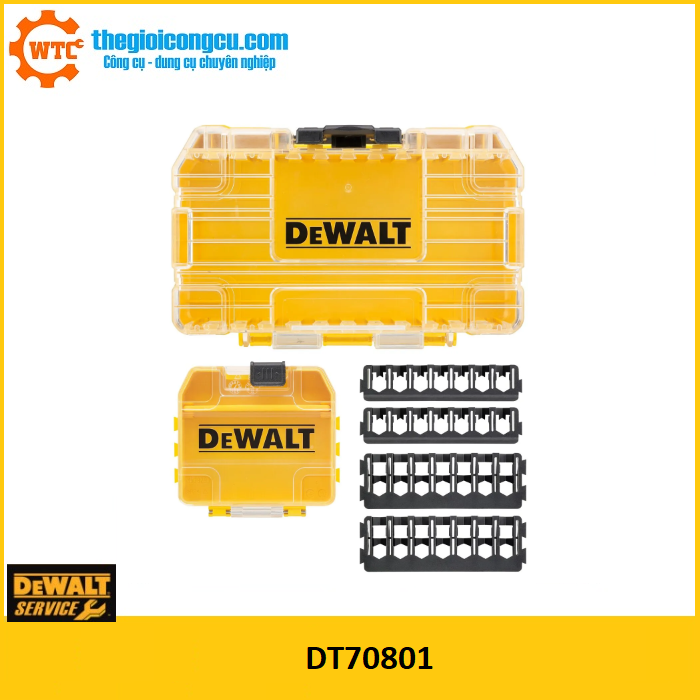 Hộp dụng cụ nhựa đựng vít Dewalt DT70801