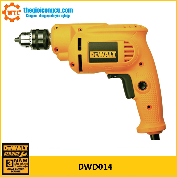 Máy khoan 550W-10mm Dewalt DWD014