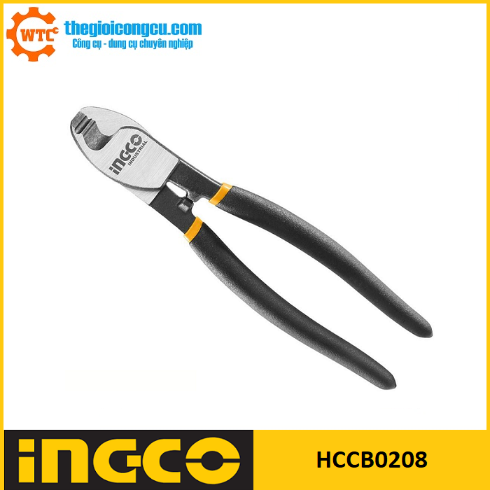 Kềm cắt cáp điện 8 inch Ingco HCCB0208