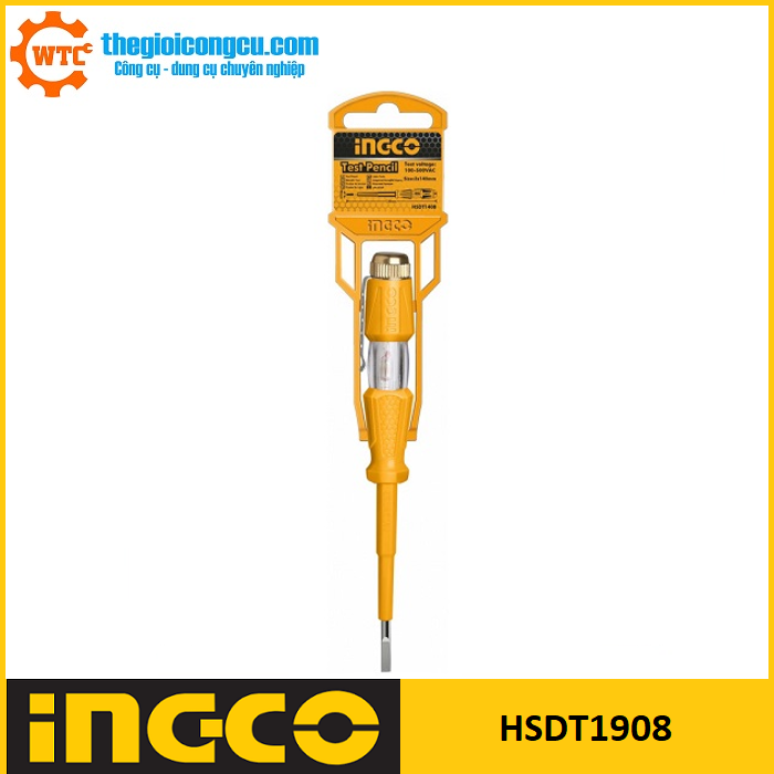 Bút thử điện Ingco HSDT1908