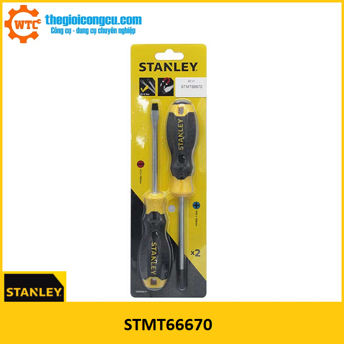 Bộ tua vít 2 chi tiết Stanley STMT66670